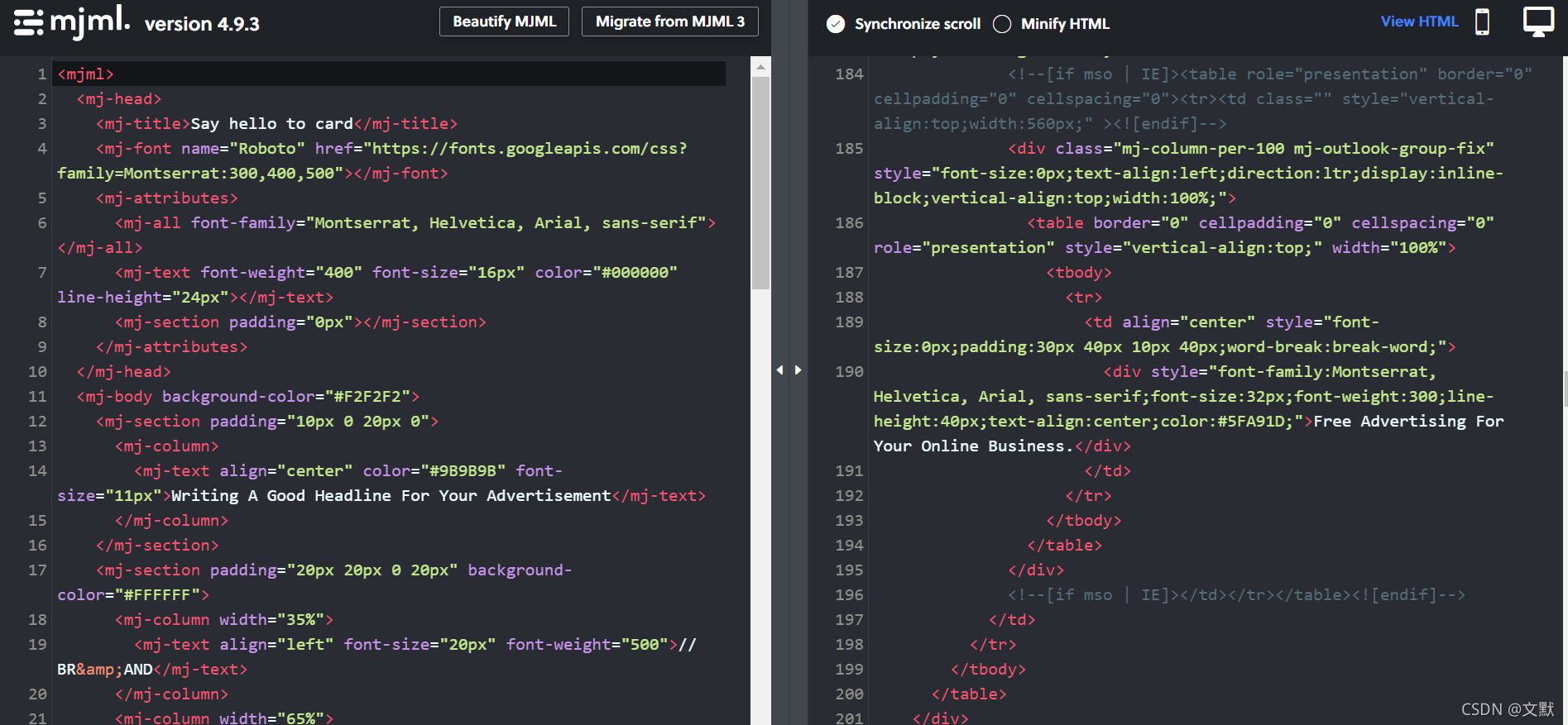 如何实现一个 Email HTML 邮件模板_html email-CSDN博客
