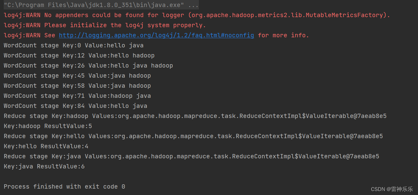 MapReduce实现WordCount案例_书写代码wordcount案例自定义reducer类,类名为wordcountreduce(不需要写-CSDN博客