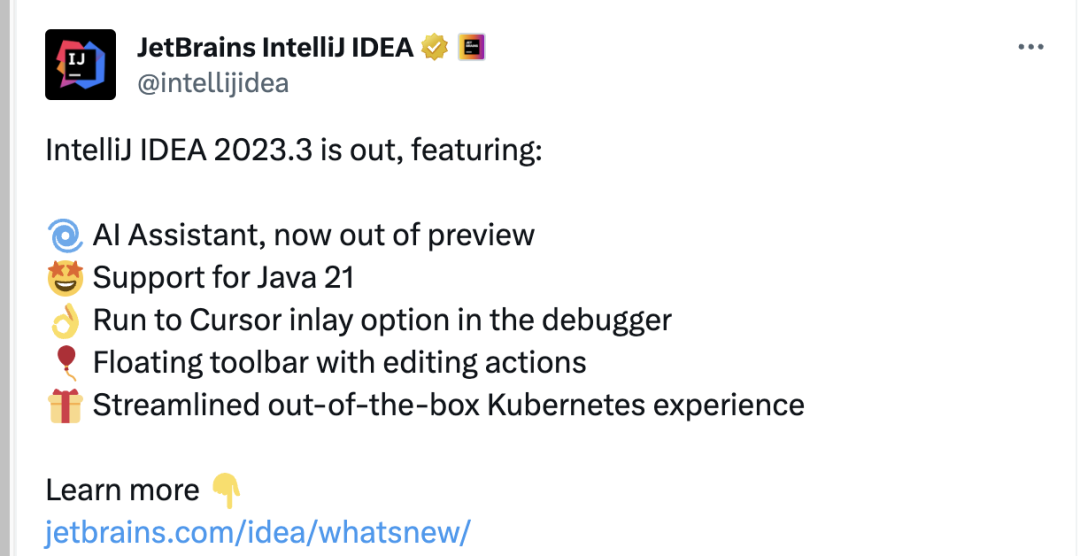 IntelliJ IDEA 2023.3正式发布！这次打死我也不更了。。-CSDN博客