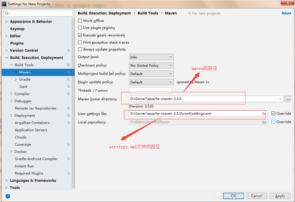 IntelliJ IDEA配置maven_maven com.intellij.execution.executionexception:-CSDN博客