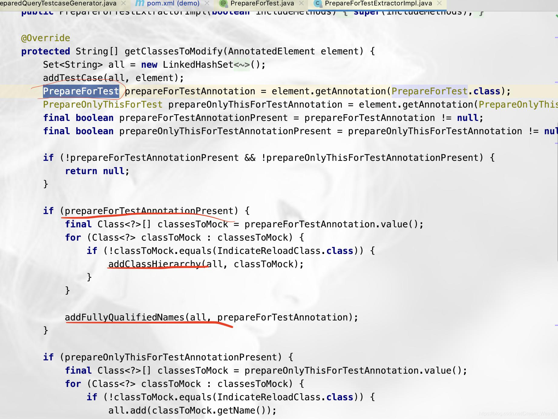 PowerMock - @PrepareForTest 作用_preparefortest注解-CSDN博客