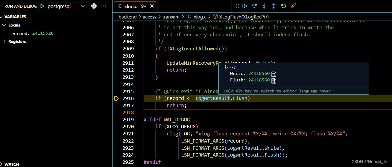 postgresql源码学习（27）—— 事务日志⑦-日志落盘上层函数 XLogFlush-CSDN博客
