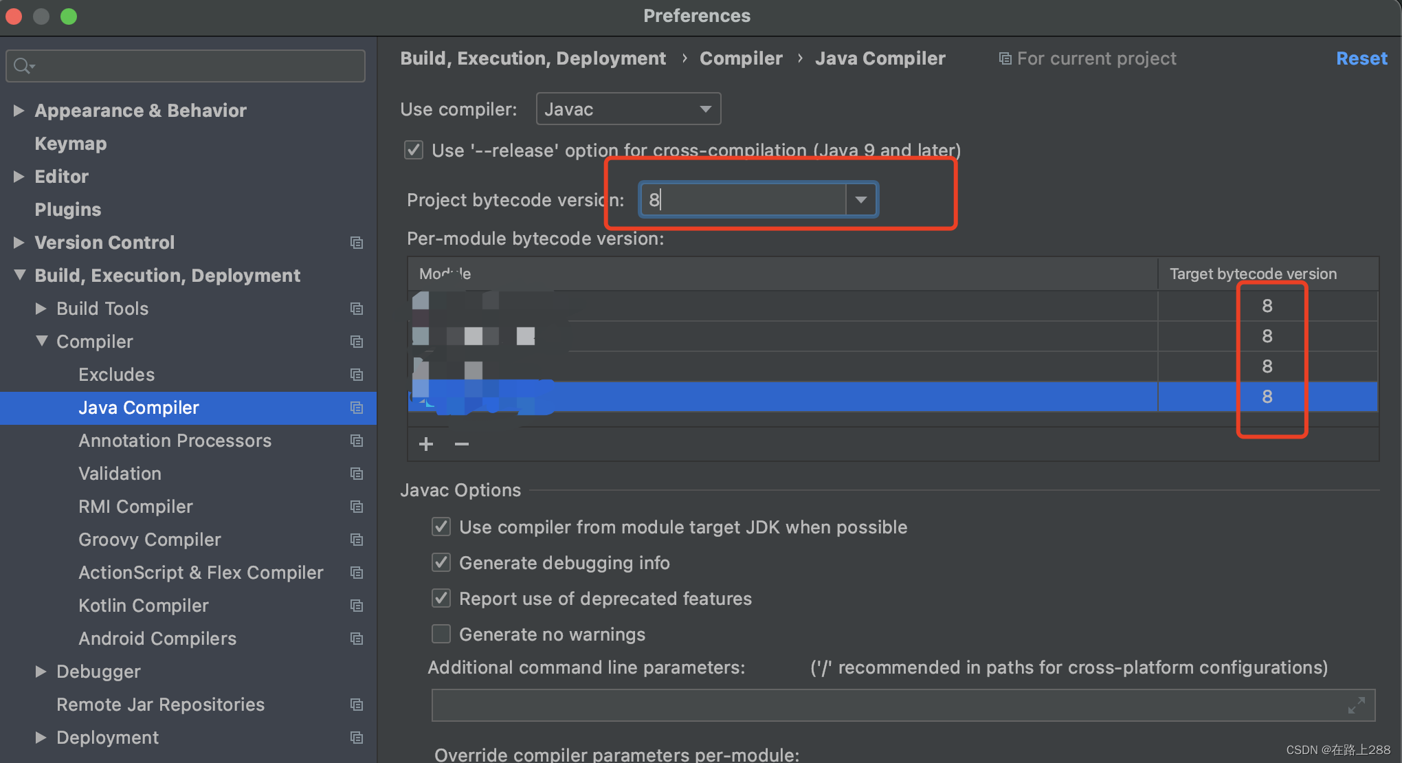 IDEA运行项目提示：Warning:java: 源值1.5已过时, 将在未来所有发行版中删除_java: -source 1.5-CSDN博客
