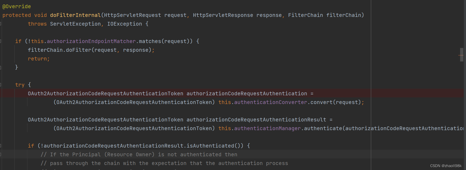 Spring Authorization Server OAuth 2.0获取授权码流程_获取authorization code-CSDN博客