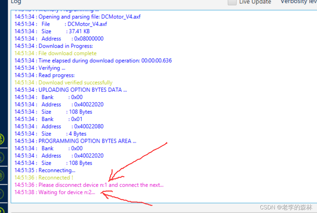 嵌入式开发--stm32cubeprogrammer写入选项字节_-ob rdp=0xbb-CSDN博客