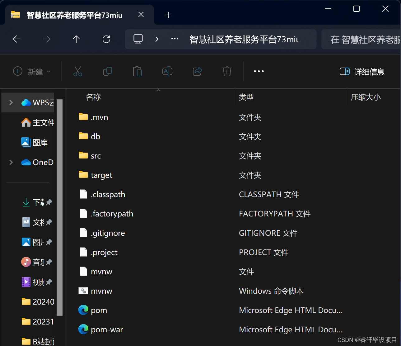 【附源码】计算机毕业设计智慧社区养老服务平台（javaspringbootmysqlmybatis论文）社区智慧养老平台开发项目论文 