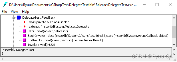 C# 委托 (delegate)_c# 委托 回调 execption-CSDN博客