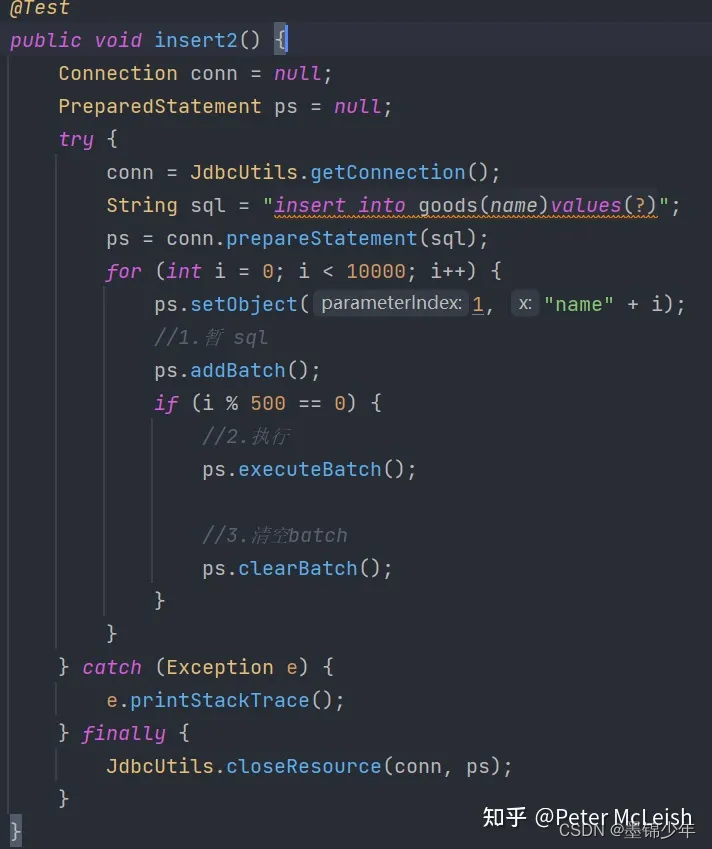 jdbc批量插入_jdbc 的 batch 的插入办法-CSDN博客