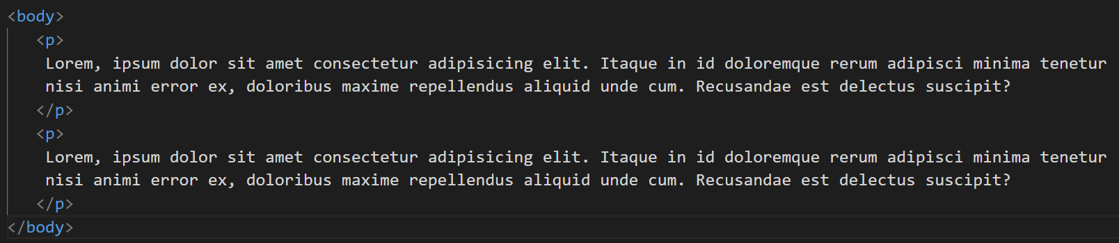 Html骨架生成及基本标签vscode快速生成html骨架 Csdn博客 