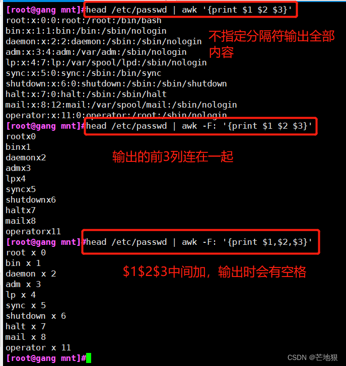 shell之正则表达式及三剑客awk命令_awk打印最后一行-CSDN博客
