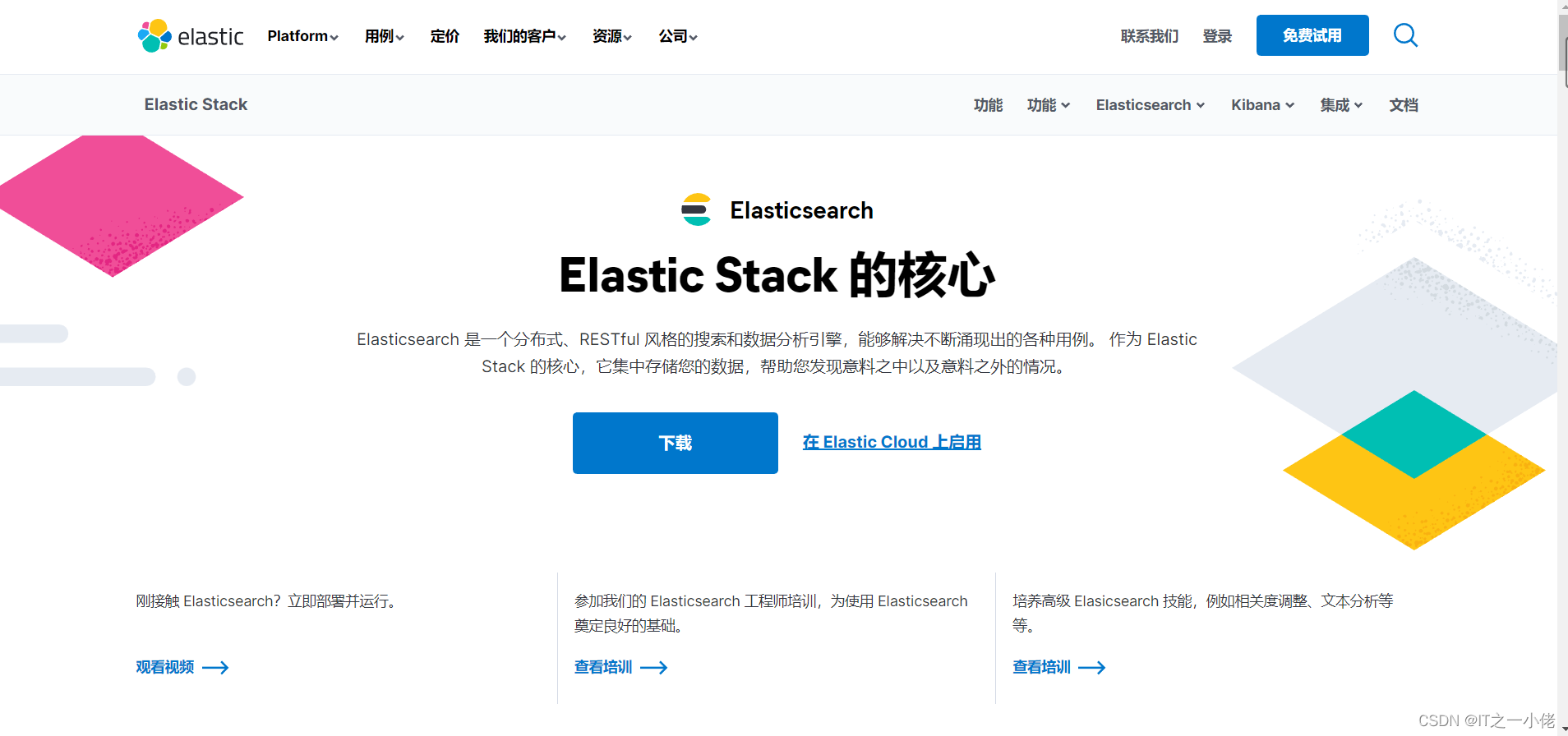 ElasticSearch的介绍及基本概念_elsearch-CSDN博客