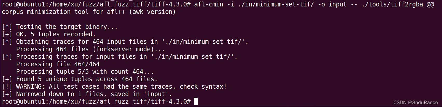 模糊测试入门案例，利用AFL和Honggfuzz模糊测试Tiff_模糊测试案例-CSDN博客