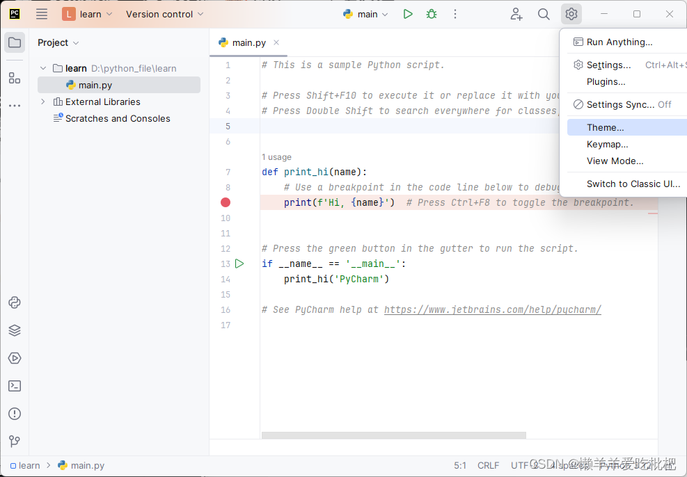 Python学习笔记1 Python安装与PyCharm配置_pycharm配置在线学习笔记-CSDN博客