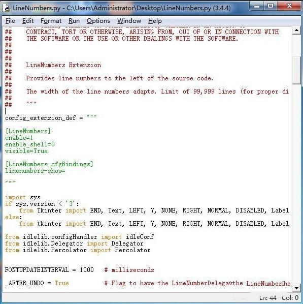 Python怎么显示行号idle怎么显示行号 Csdn博客 6037