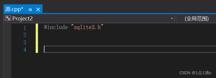 C++——在VS工程中配置sqlite3库--附详细步骤、库文件_c++ sqlite3-CSDN博客