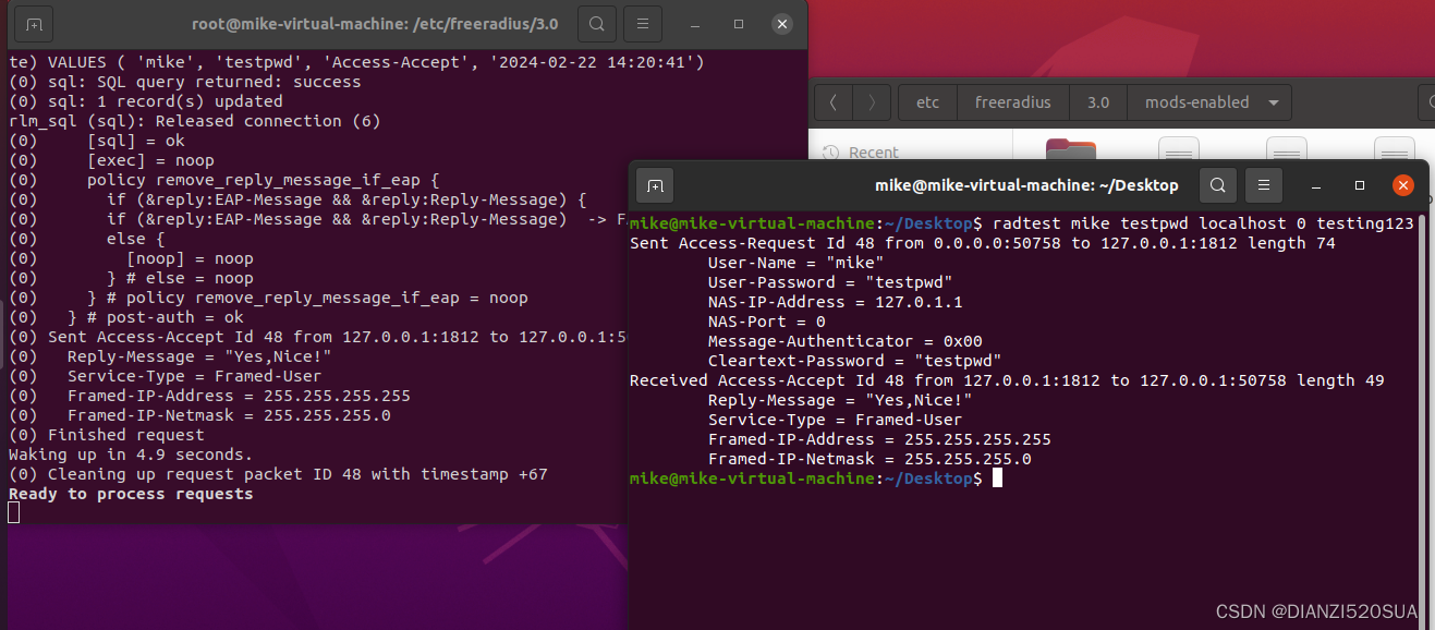 EAP-TLS实验之Ubuntu20.04环境搭建配置（FreeRADIUS3.0）（二）_freeradius配置tls-CSDN博客