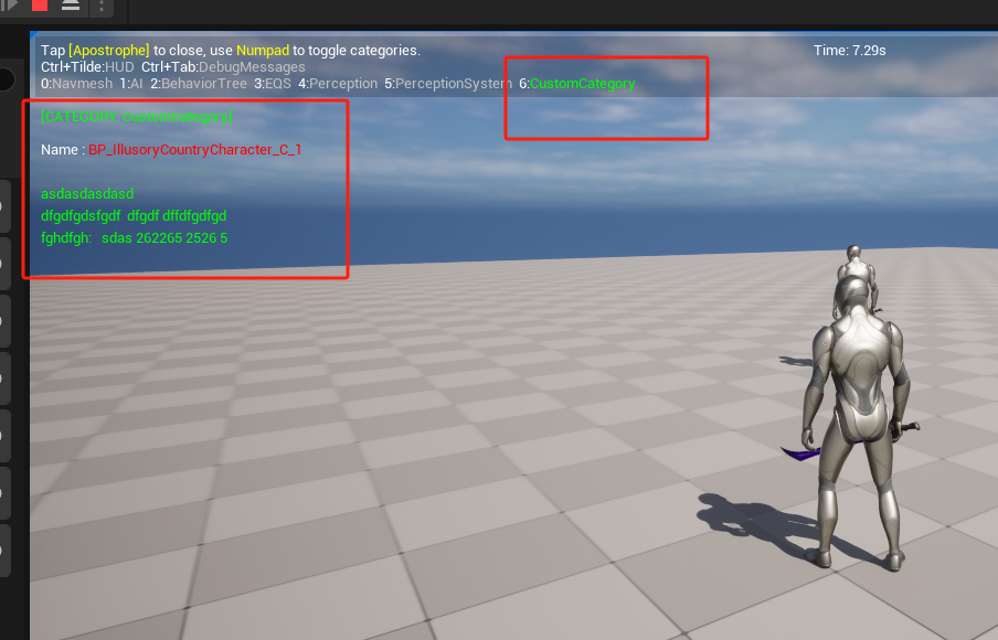 UE4/5 C++ 继承自 FGameplayDebuggerCategory的Debug信息_ue c++ 继承-CSDN博客