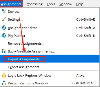 Quartus工程的qsf配置约束文件介绍_qsf文件-CSDN博客