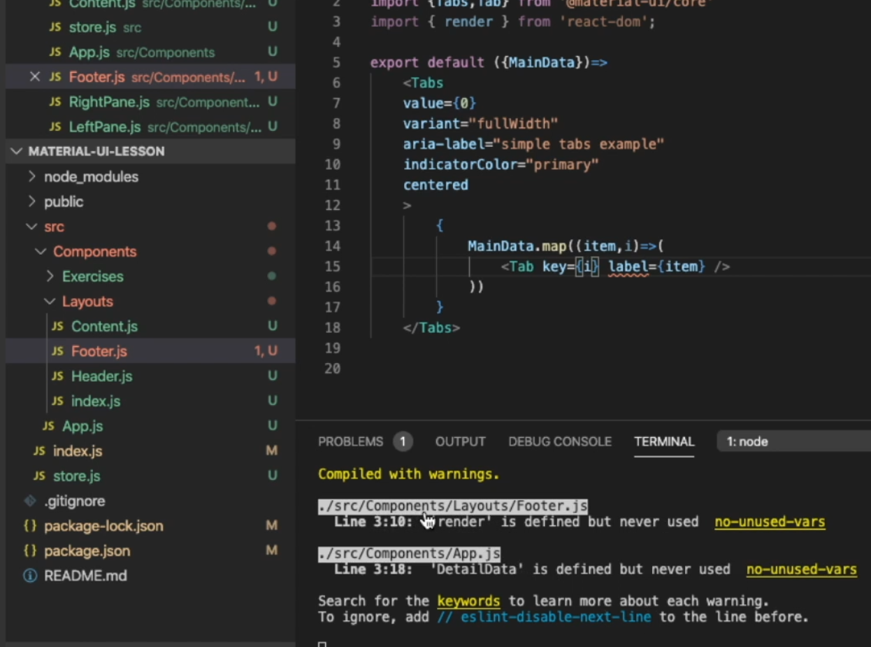 前端学习笔记202306学习笔记第五十二天-react.js & material-ui之构造数据，tabs和Grid部分的点击事件上之2-CSDN博客