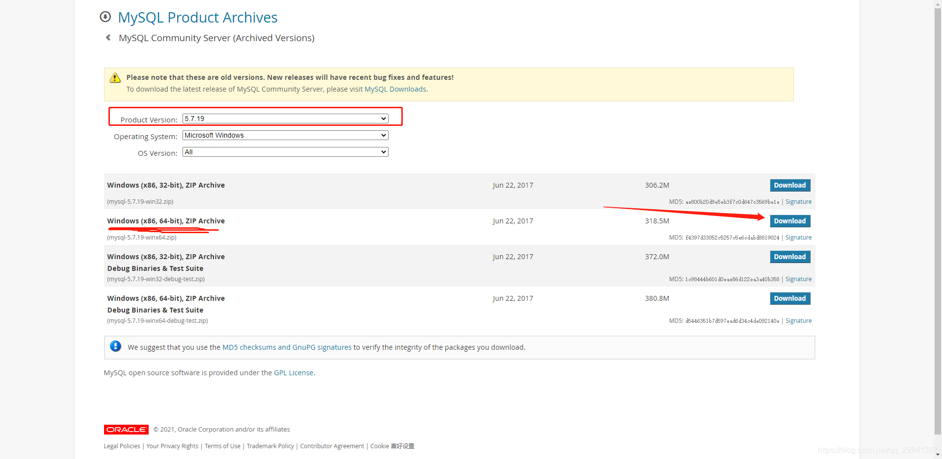 安装MySQL--- 5.7.19（超详细–图文教程）_mysql5.7.19安装教程-CSDN博客