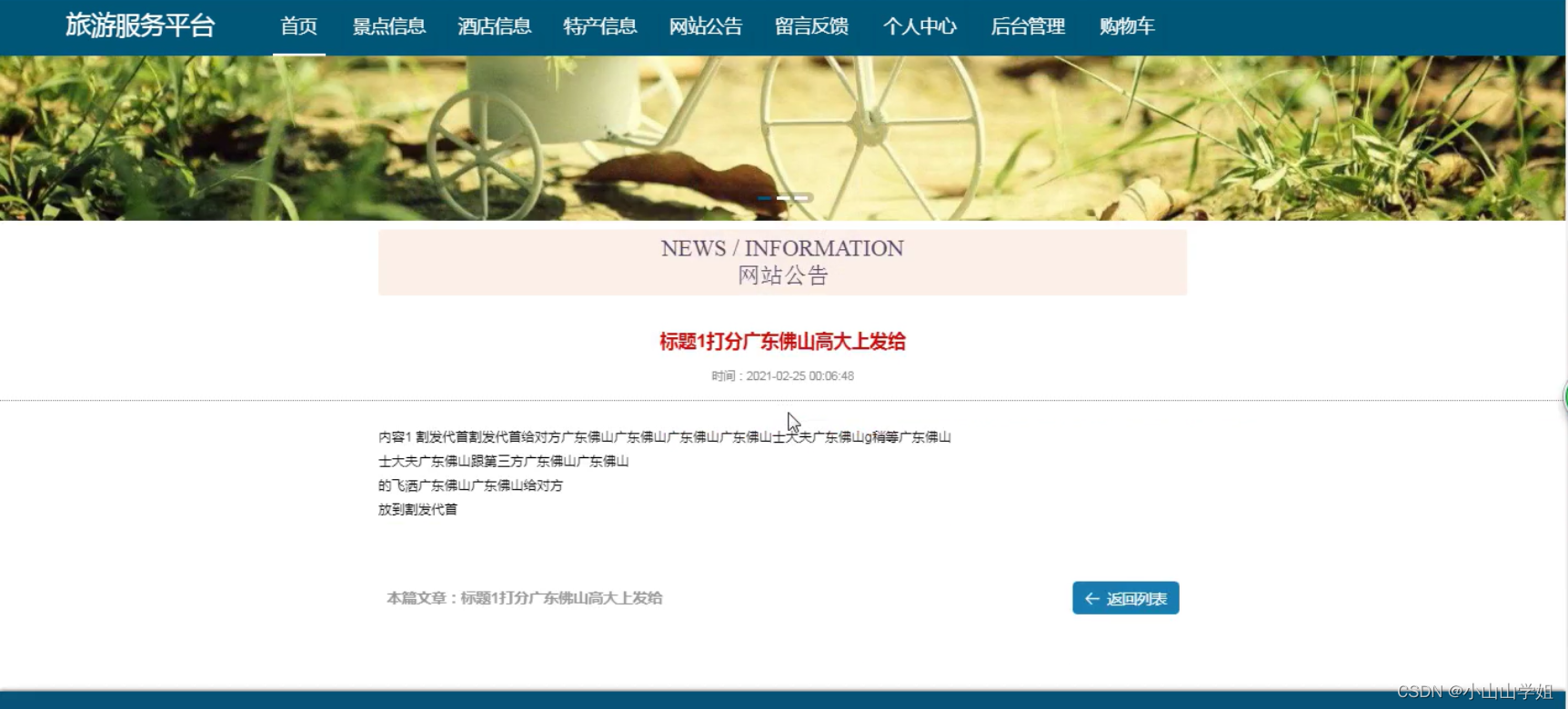 JAVA毕设项目旅游服务平台（java+VUE+Mybatis+Maven+Mysql）_游客服务java+mybits-CSDN博客