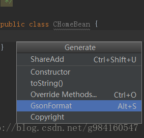 AndroidStudio插件GsonFormat:根据Json自动生成JavaBean-CSDN博客
