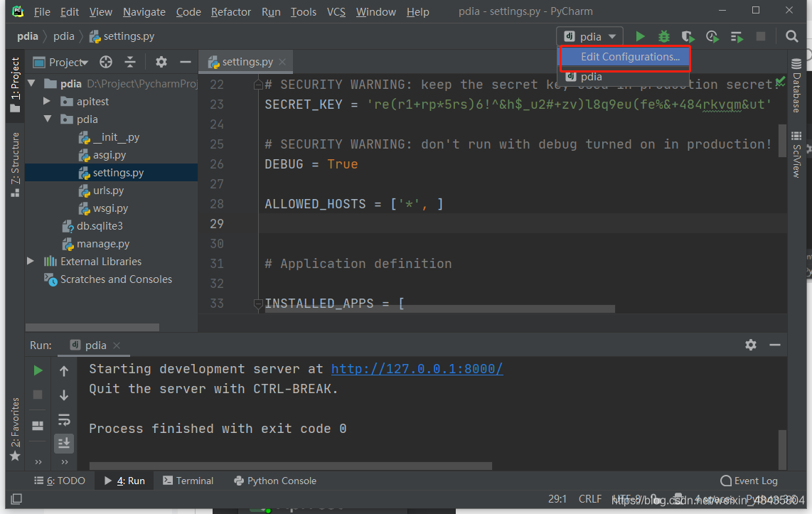 接口测试平台-2：第一个页面_首先在启动命令后要加上参数:0.0.0.0:8000-CSDN博客