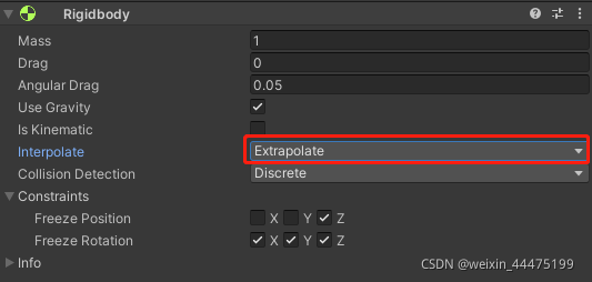 关于unity3D人物存在刚体的情况下移动时出现抖动的问题_unity interpolate-CSDN博客