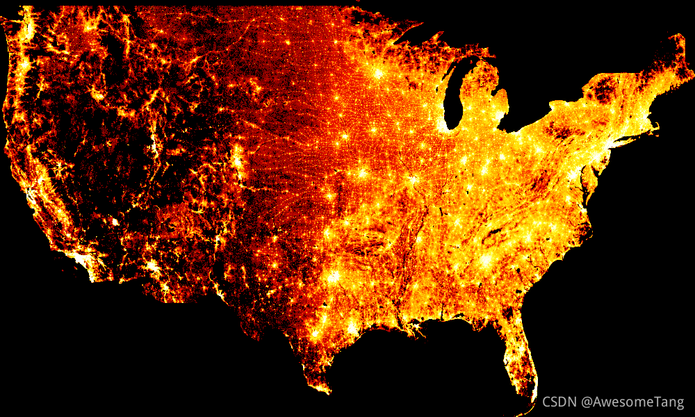 【datashader】使用datashader完成大型地理空间数据可视化-CSDN博客