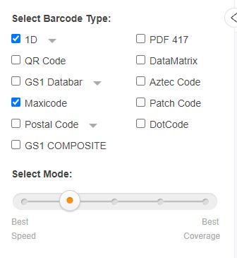 一次扫描多个条形码和二维码- Dynamsoft Barcode Reader_多条码扫描-CSDN博客