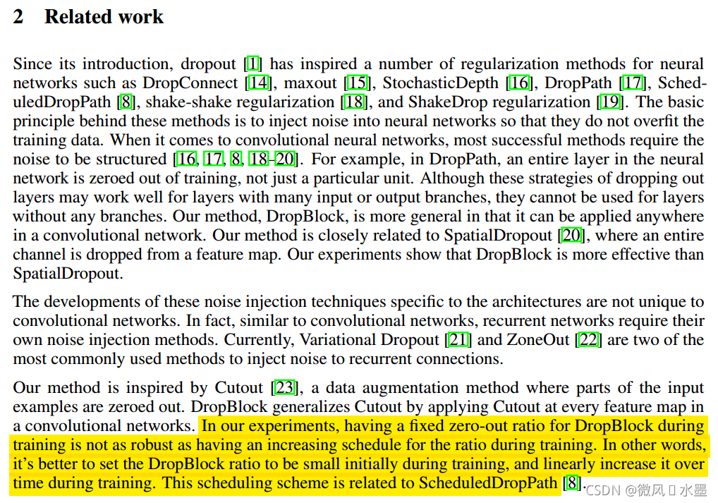 20210924:Trick篇-DropBlock_dropblock 中的blocksize设置多少效果好-CSDN博客