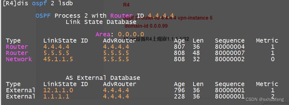 【HCIE】MPLS-VPN OSPF与BGP互操作特性（domain-id）_ospf domain id-CSDN博客