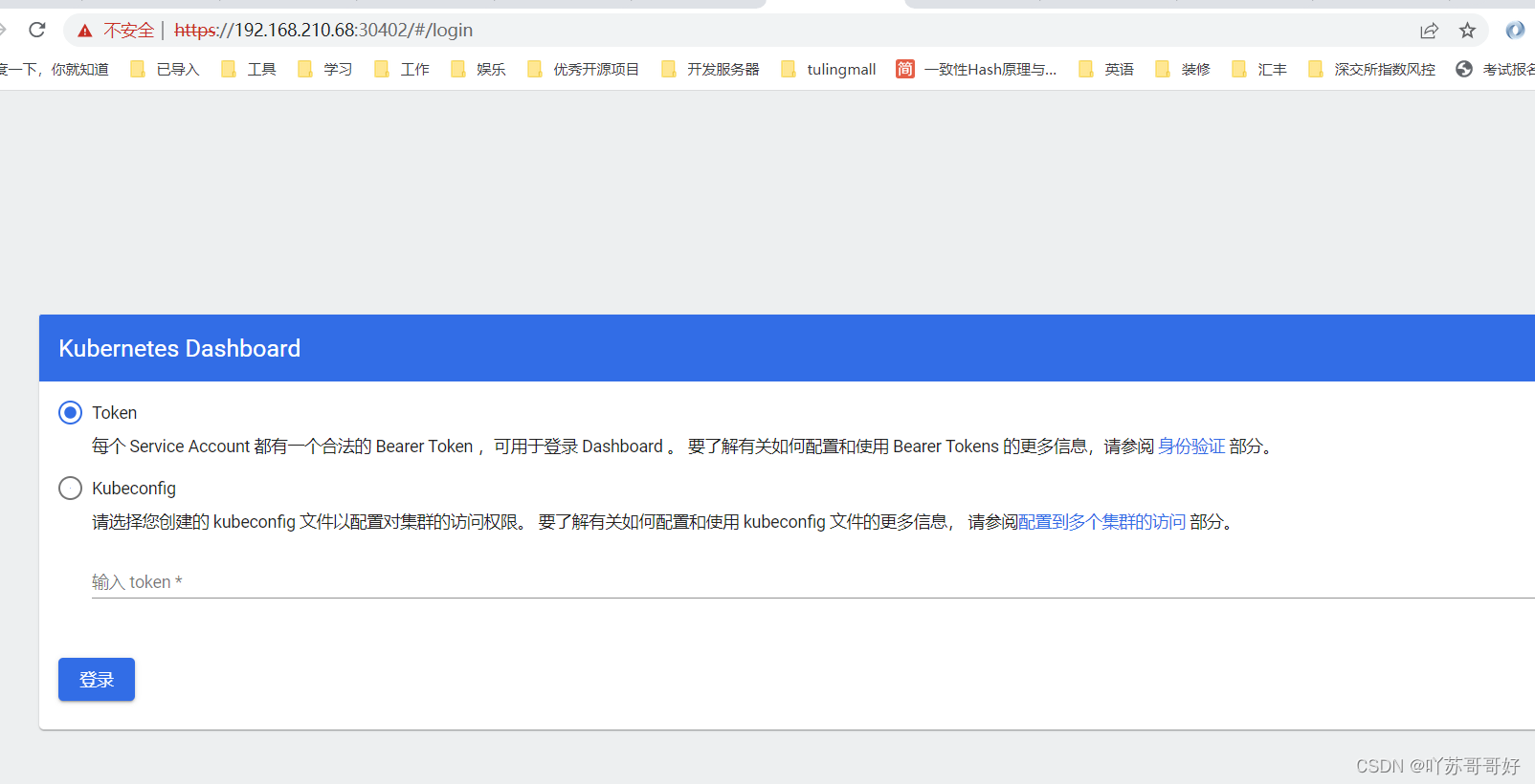 k8s安装可视化界面_kubectl 可视化-CSDN博客