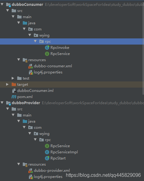 dubbo学习，dubbo发布rpc服务与调用_提供 dubbo rpc 接口,给 dubbo consumer 调用-CSDN博客