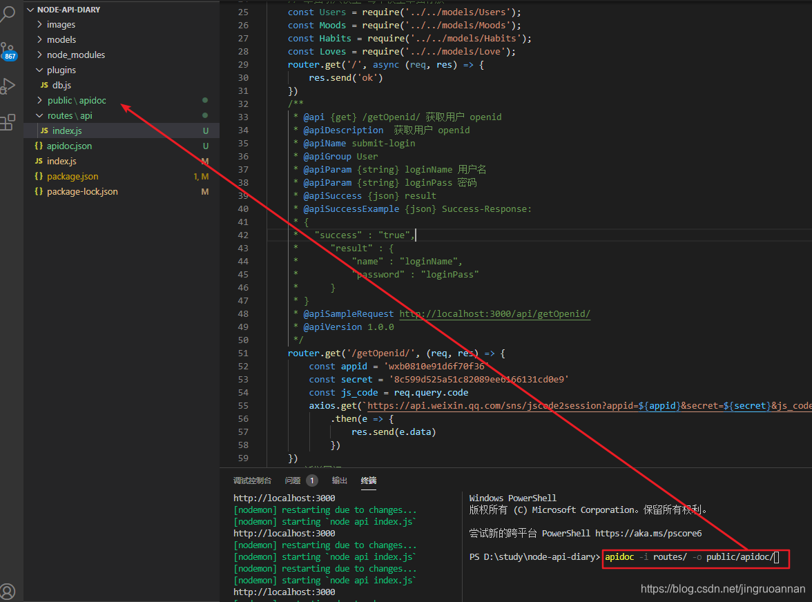node与apidoc写接口文档_正确书写node的apidoc-CSDN博客