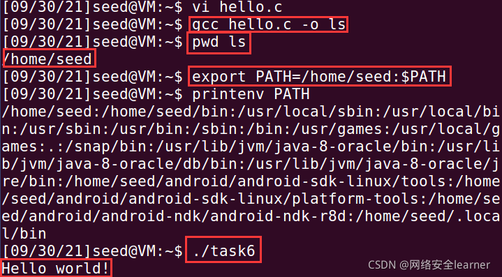 Environment Variable and Set-UID Program Lab-CSDN博客