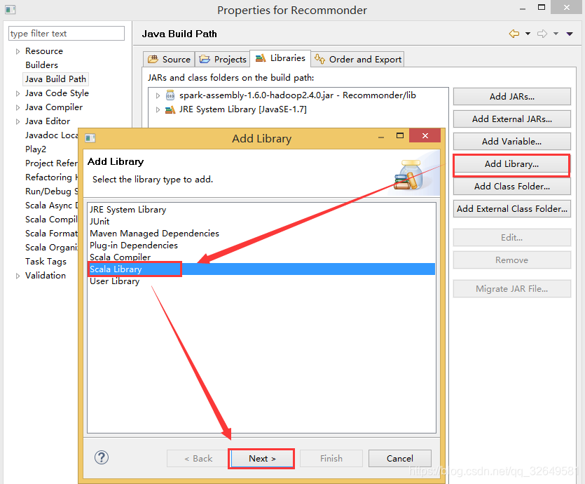 Scala版本冲突--java.lang.NoSuchMethodError: scala.collection.immutable ...