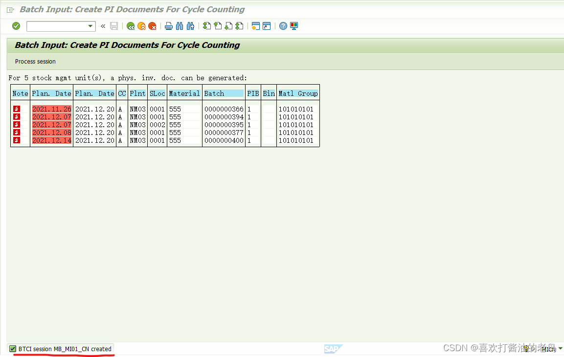 SAP MM 初阶之事务代码MIBC_sap mmcc-CSDN博客