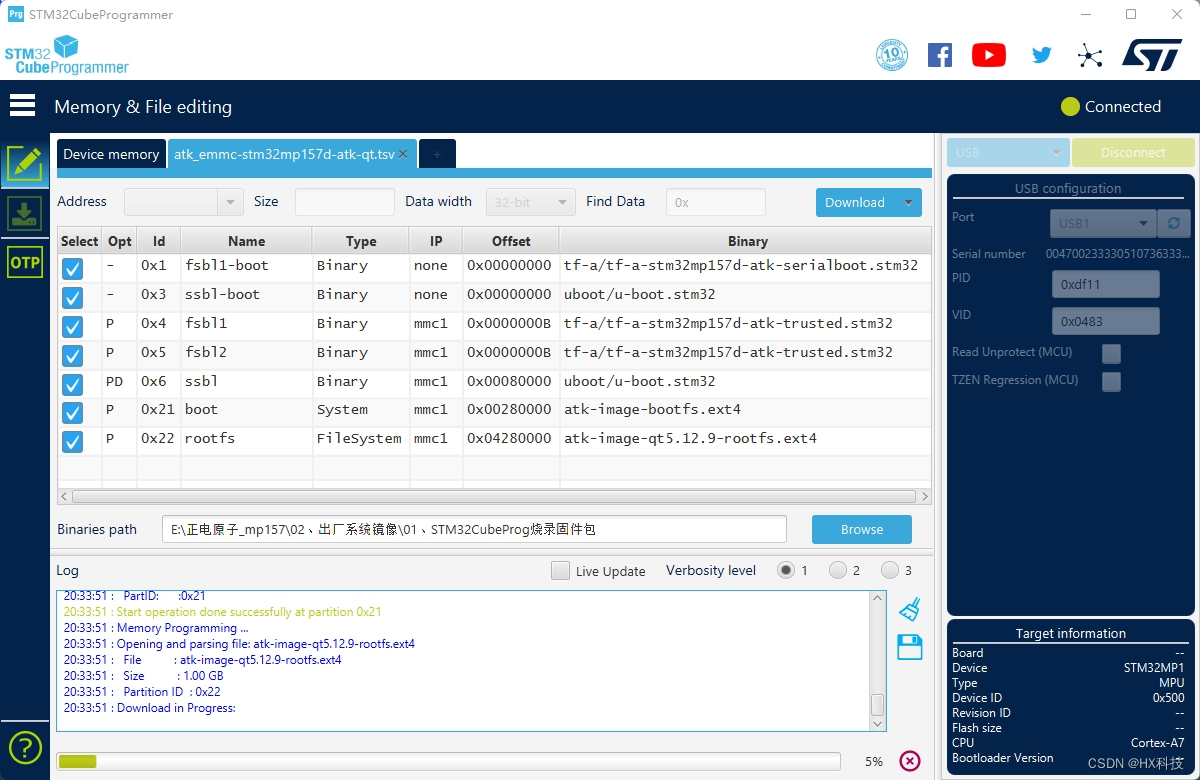 STM32MP157_程序烧录_typec烧录stm32-CSDN博客