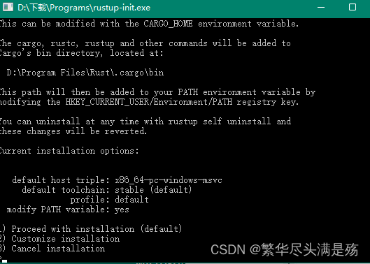 Windows安装配置Rust（附CLion配置与运行）_cline新建rust项目-CSDN博客