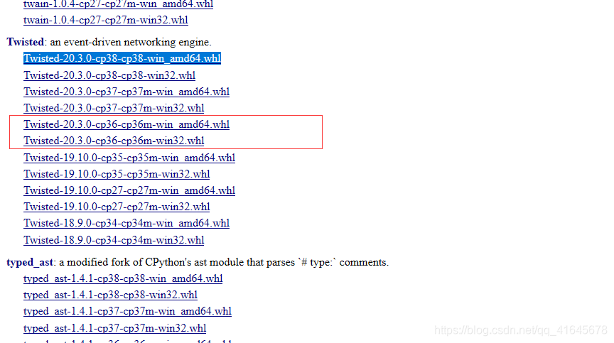 Python-scrapy框架的安装（环境python3.6与2.7共存）_python cloudscraper最低支持的python版本-CSDN博客