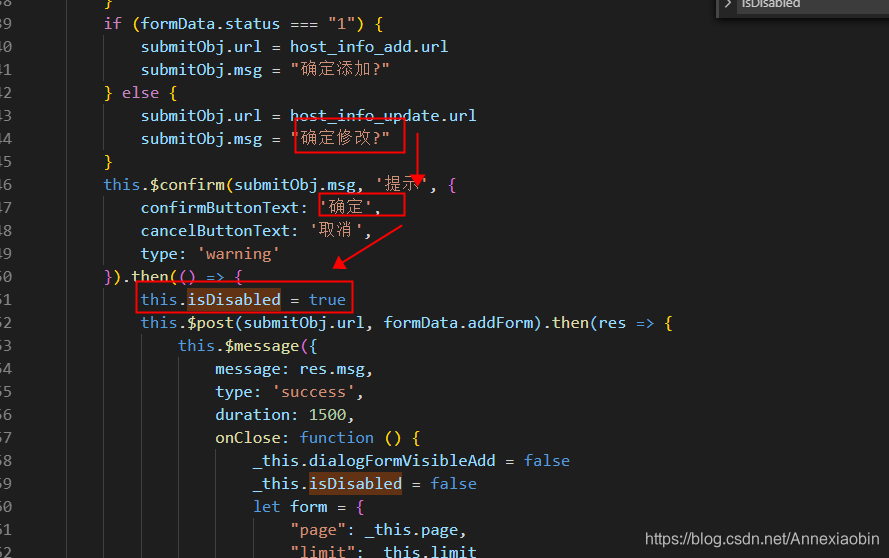 28.elementUI中dialog弹框设置disabled限制用户多次调新增编辑接口_:disabled="dialogdis-CSDN博客