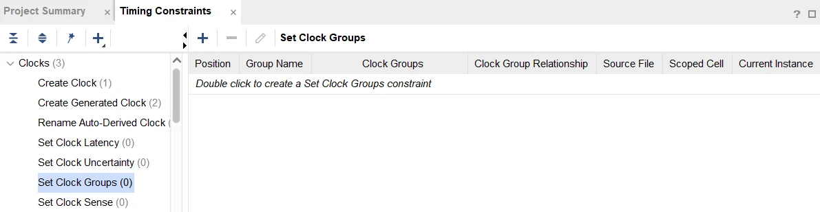FPGA设计时序约束三、设置时钟组set_clock_groups_set clock group-CSDN博客
