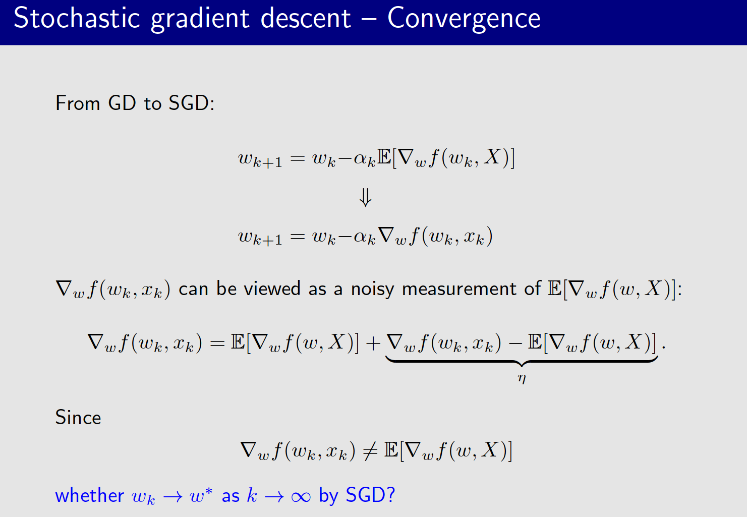 RL-赵-(六)：随机逼近/Stochastic Approximation（SA）【无需目标函数】、RM算法、随机梯度下降（SGD）【需目标函数】【采样须独立同分布】【BGD-＞MBGD ...