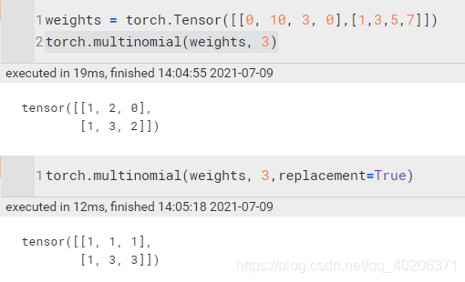 pytorch函数整理_replacement=false-CSDN博客