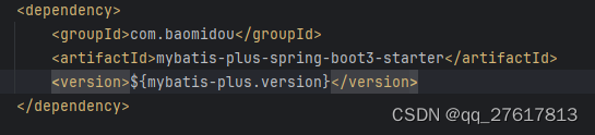 springboot3中Mybatis升级为Mybatis-Plus报错Invalid value type for ‘factoryBeanObjectType‘: java.lang ...