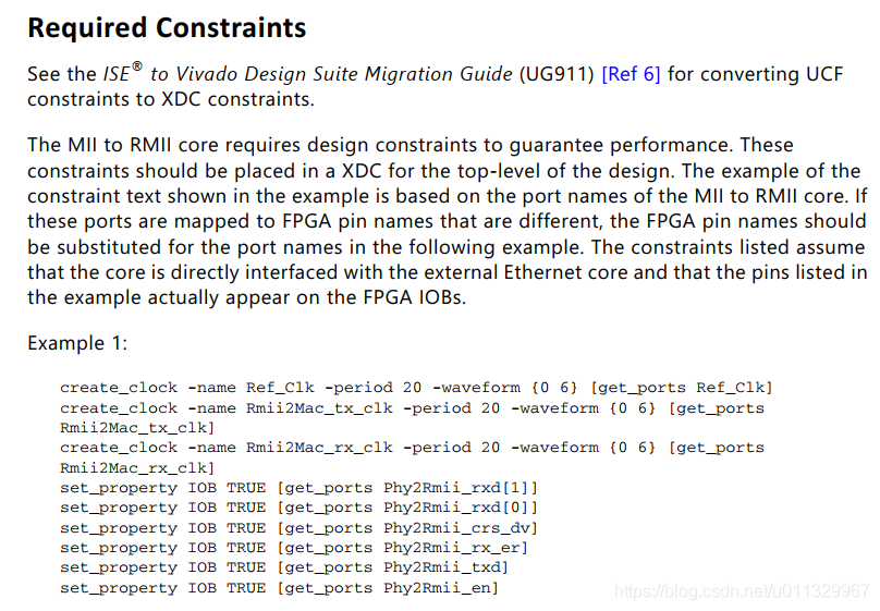 xilinx mii to rmii核使用_mii转rmii-CSDN博客