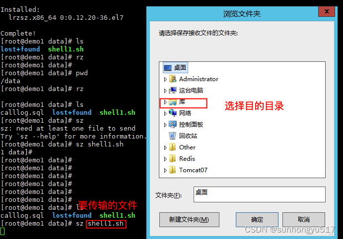lrzsz：Linux与Windows间的小文件传输神器-CSDN博客