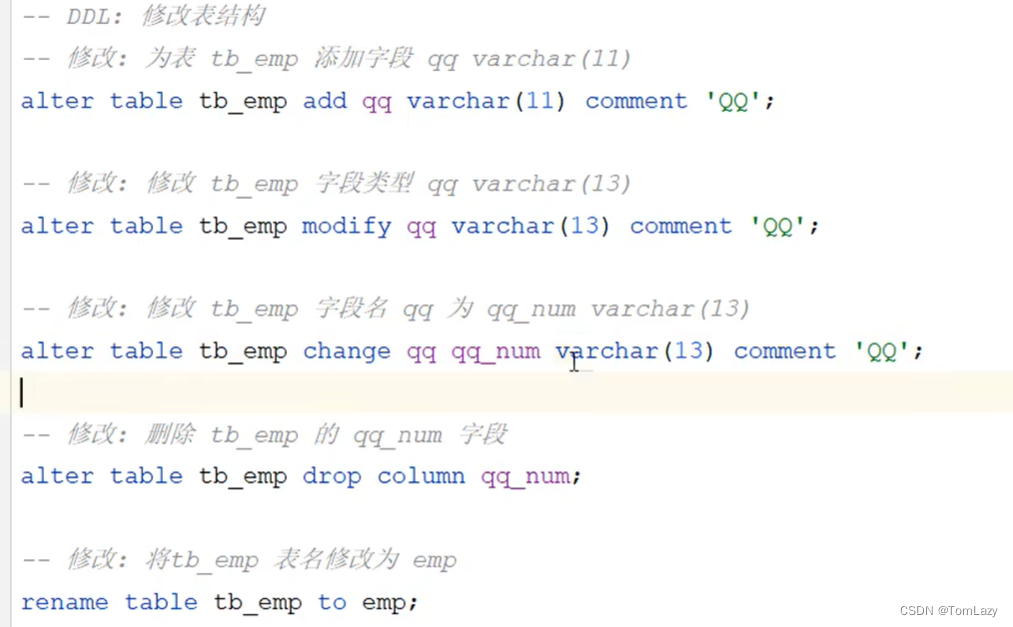 【Java Web】006 -- MySQL（DDL & DML）_系统配置表数据库设计-CSDN博客