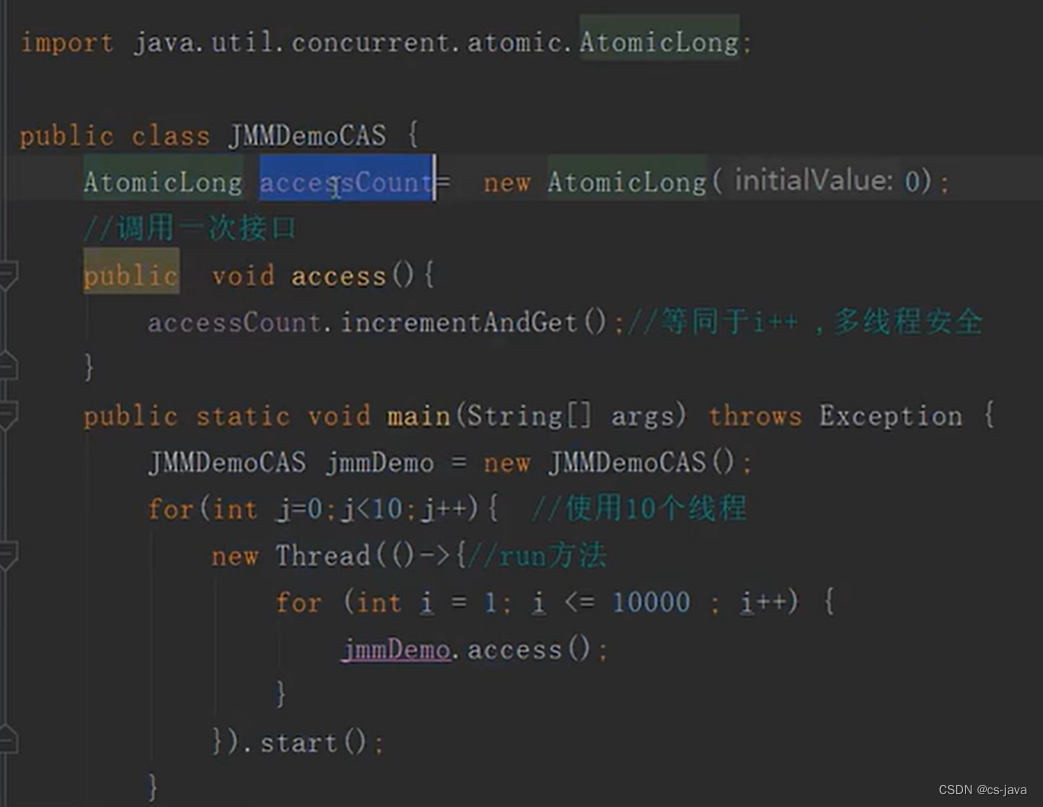 Java多线程安全问题，解决方法一：CAS原理_cas 线程不安全-CSDN博客